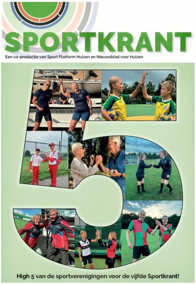 Sportkrant 2023 Lustrum! | Sport Platform Huizen